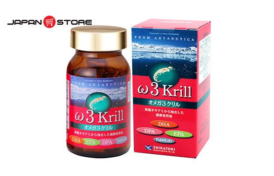 ω3 Krill - Viên uống Omega 3 Krill, Omega 3 Nhuyễn Thể Nhật Bản - JAPAN ...