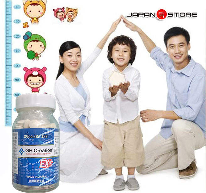 [MẪU MỚI] GH Creation EX + Chai 270 viên tăng chiều cao Nhật Bản ...