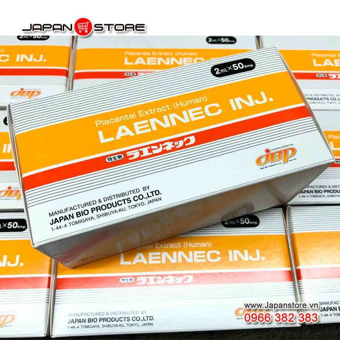 Tế bào gốc Laennec Placenta Nhật Bản - Placental Extract (Human ...